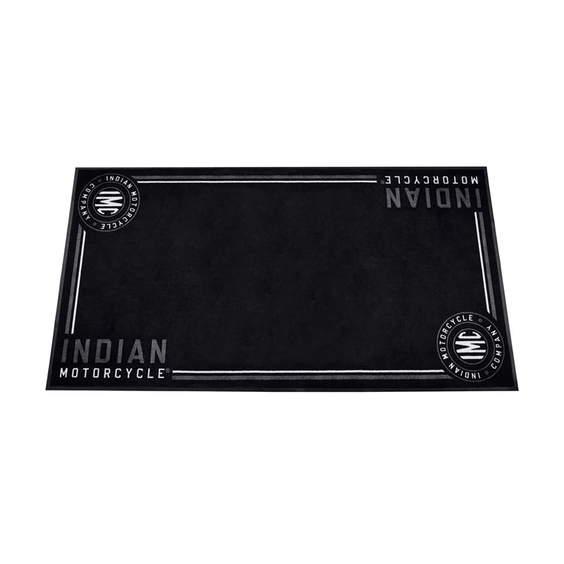 Indian Motorcycle IMC Bike Mat, Black | 2833383 — Bair's Powersports Online