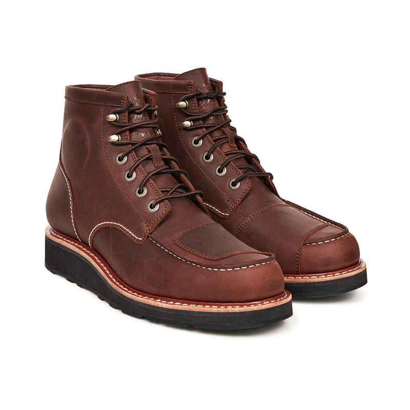 Indian Motorcycle Men's Moc Toe Boot, Brown | 2861700 — Bair's ...