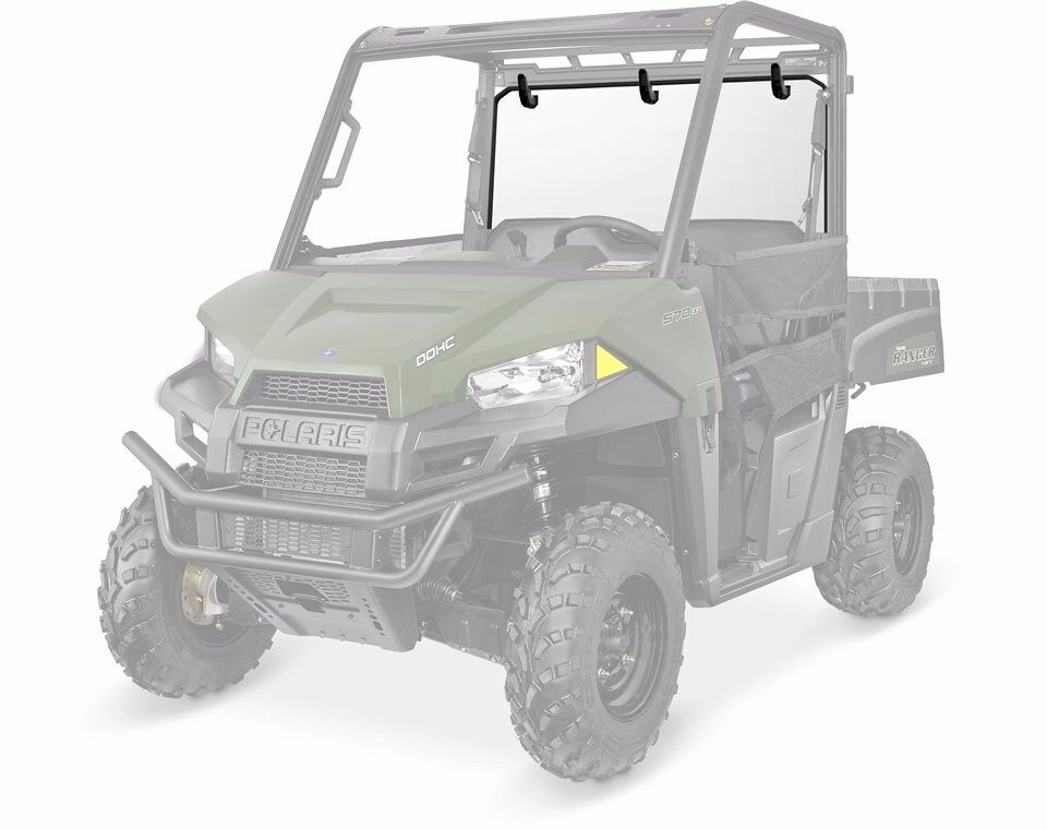 Polaris Lock & Ride Rear Panel, Poly | 2879812 — Bair's Powersports Online