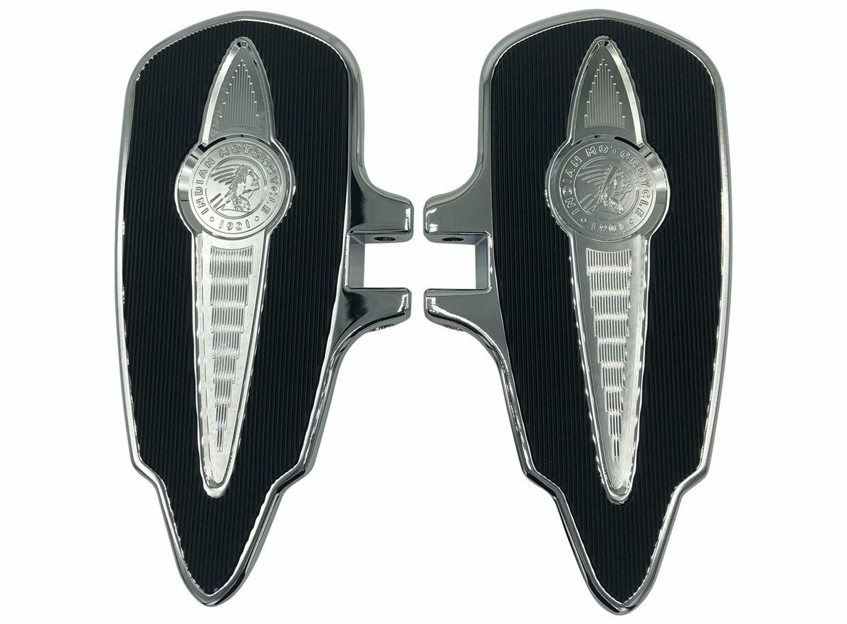 Indian Motorcycle Select Passenger Floorboards, Chrome | 2882866-156 ...