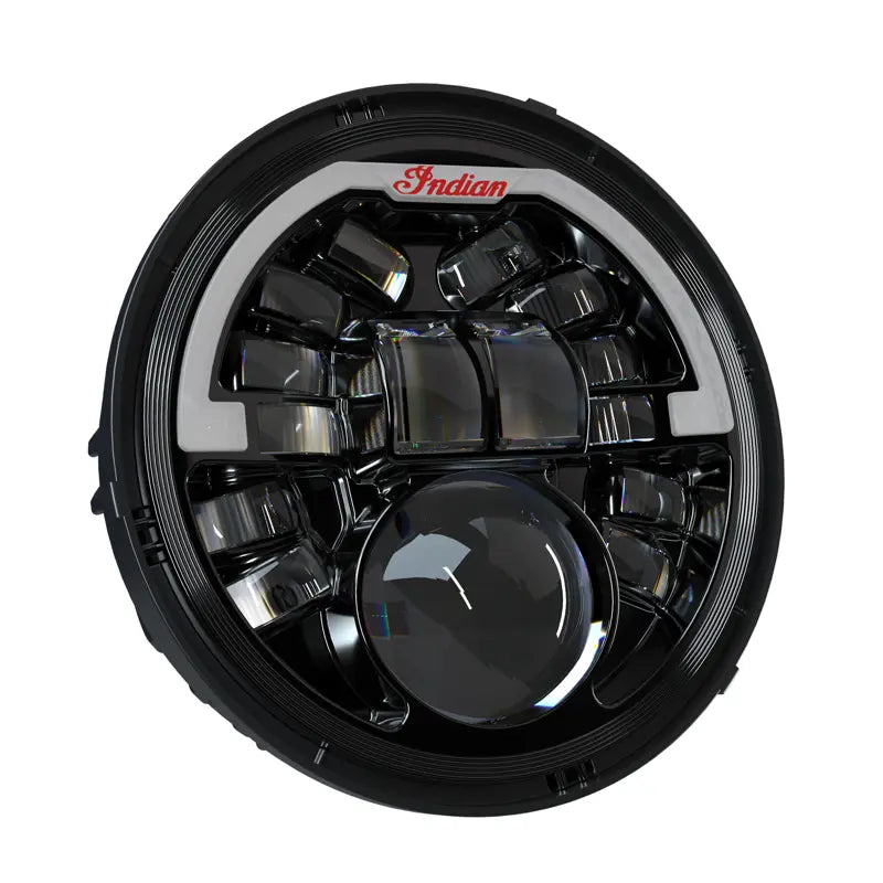 Indian Motorcycle Pathfinder 5 ¾ in. Adaptive LED Headlight, Black | 2 ...
