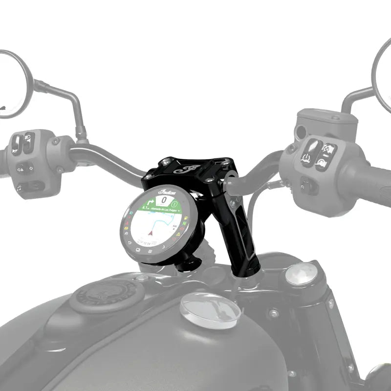 Indian Motorcycle 6” Moto Handlebar Risers, Black | 2890451 — Bair's ...