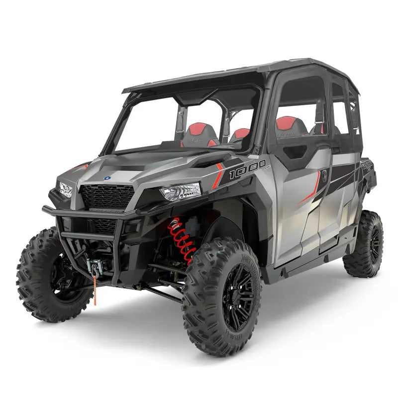 Polaris Zip Window Upper Doors for GENERAL, Front & Rear, Canvas, Set ...
